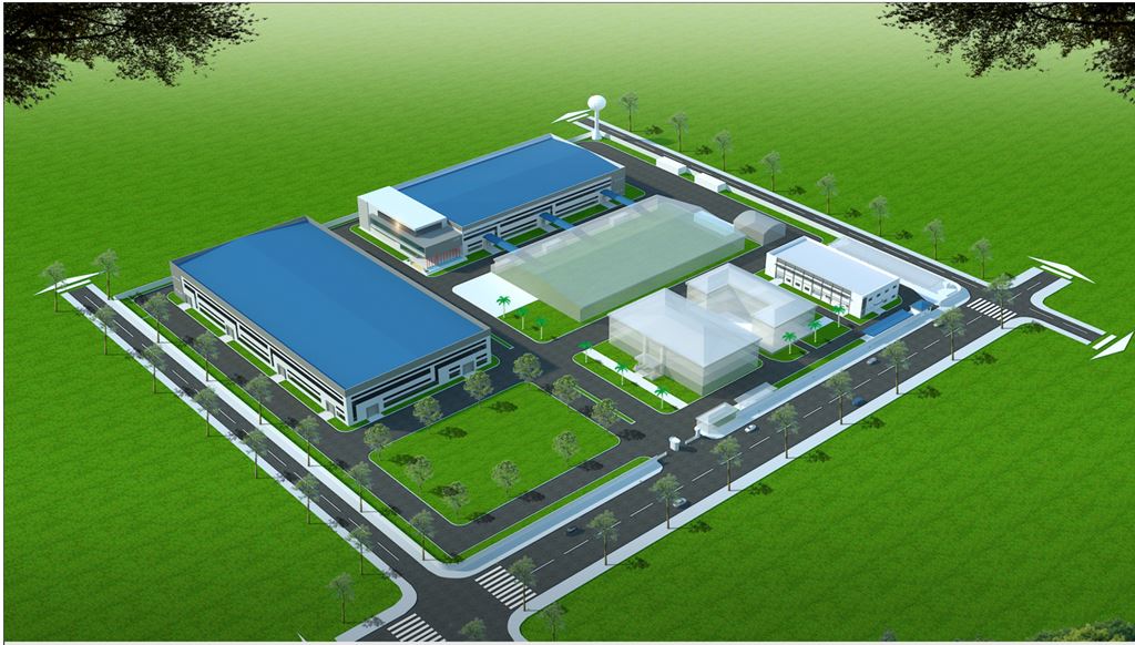 Công trình nhà xưởng SENTEC FACTORY