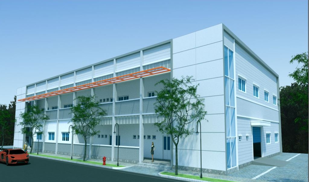 Công trình nhà xưởng SENTEC FACTORY